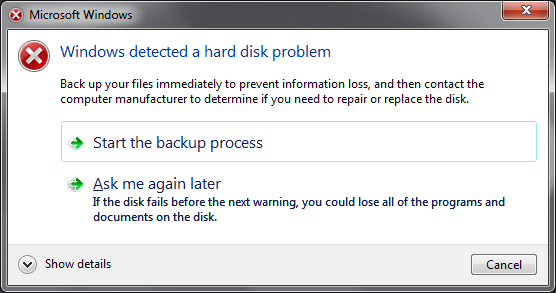 Nine Common Hard Drive Failure Symptoms - ACRBO